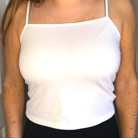 wild fable | Tops | Target Wild Fable White Square Neck Cami Crop ...